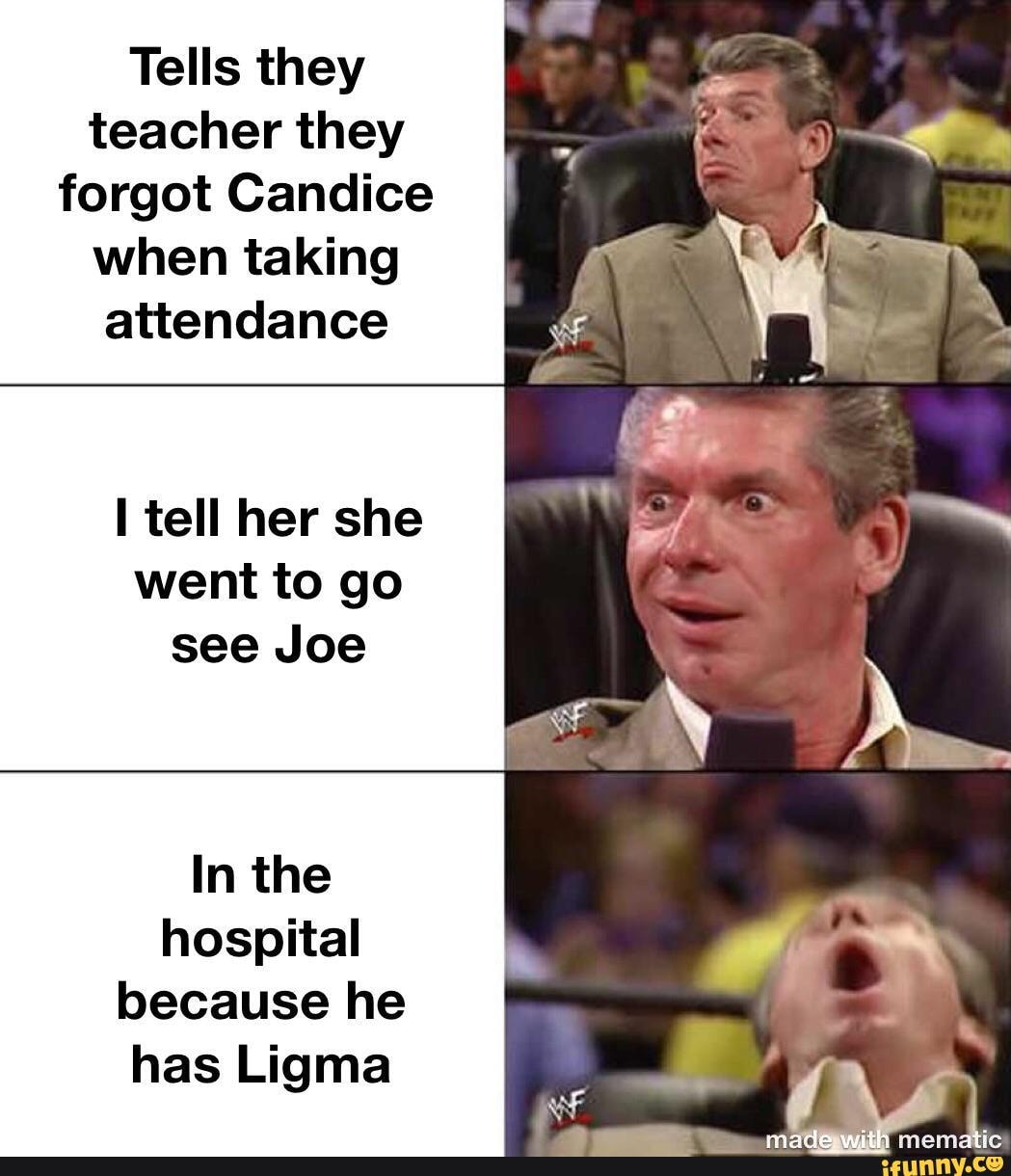 Tells they teacher they forgot Candice when taking attendance tell her ...