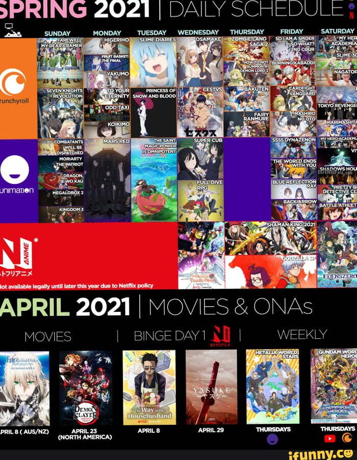 2021 I DAILY SCHEDULE SUNDAY MONDAY _TUESDAY WEDNESDAY _THURSDAY FRIDAY ...