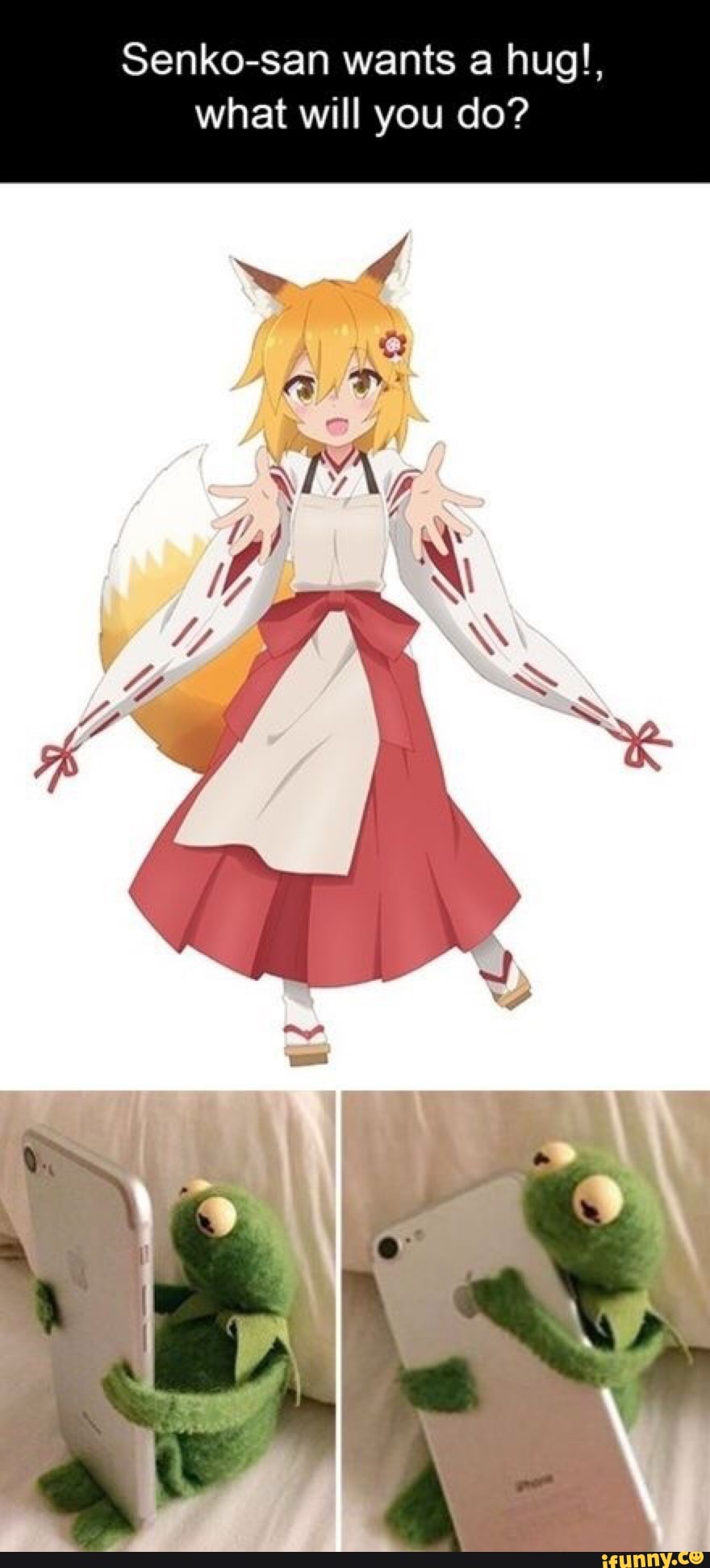 Senko-san wants a hug!, what will you do? - iFunny