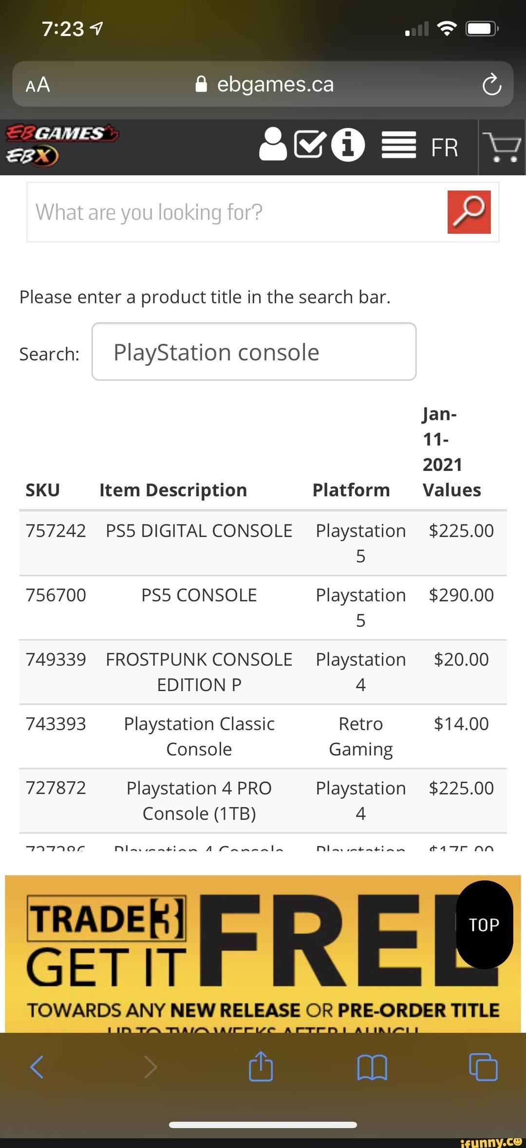 AA GAMES EBX) ebgames.ca FR What are you looking for? Please enter ...