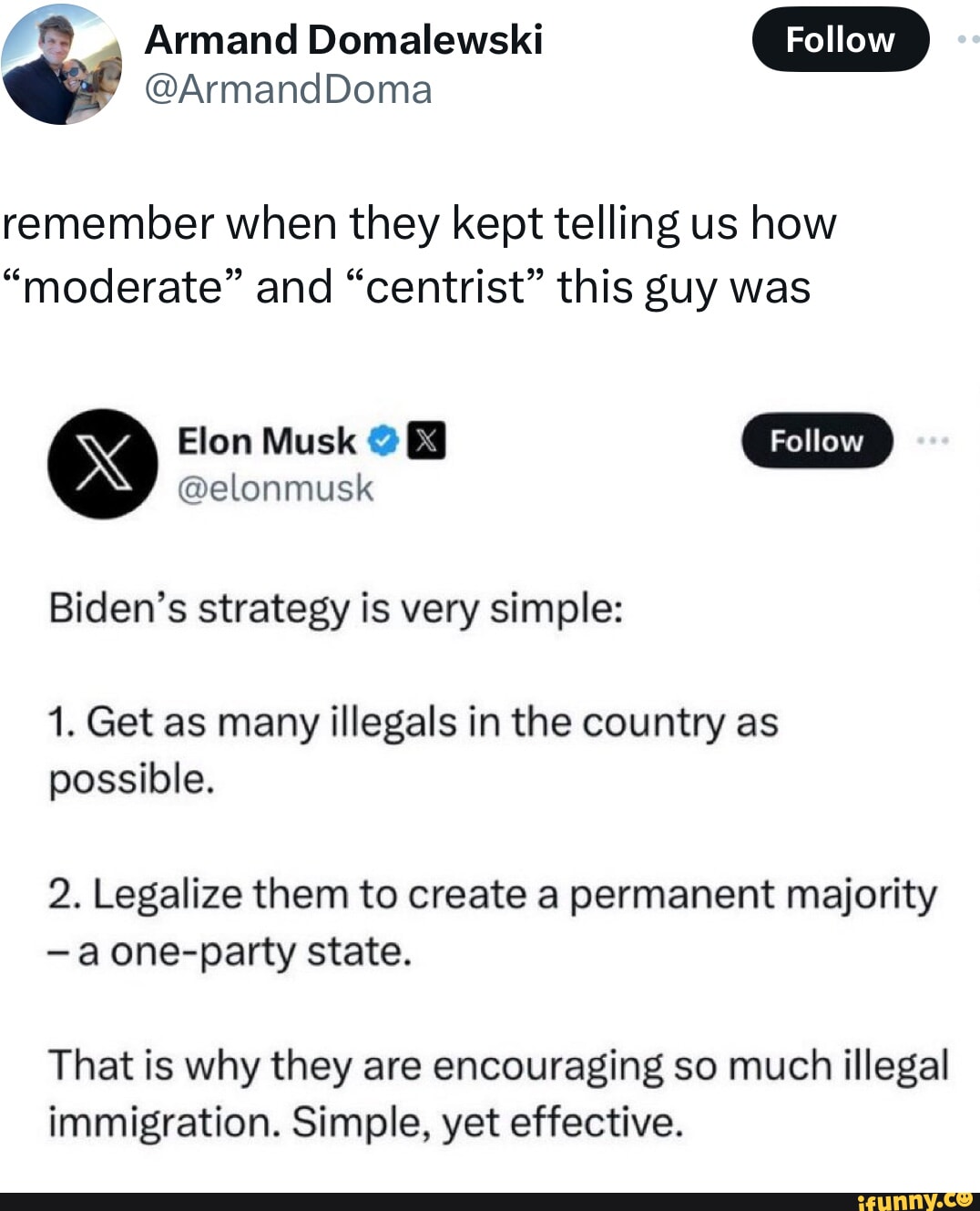 Armand Domalewski Follow remember when they kept telling us how ...