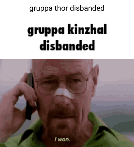 Gruppa thor disbanded gruppa kinzhal disbanded - iFunny