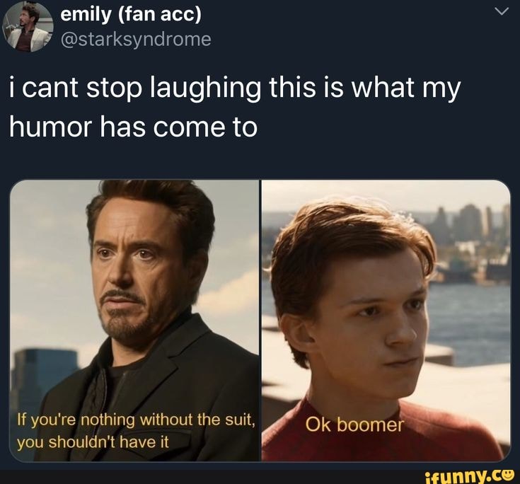 Emily (fan acc) cant stop laughing this is what my humor has come to If ...