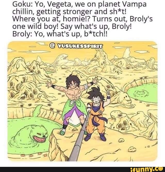 Broly memes. Best Collection of funny Broly pictures on iFunny