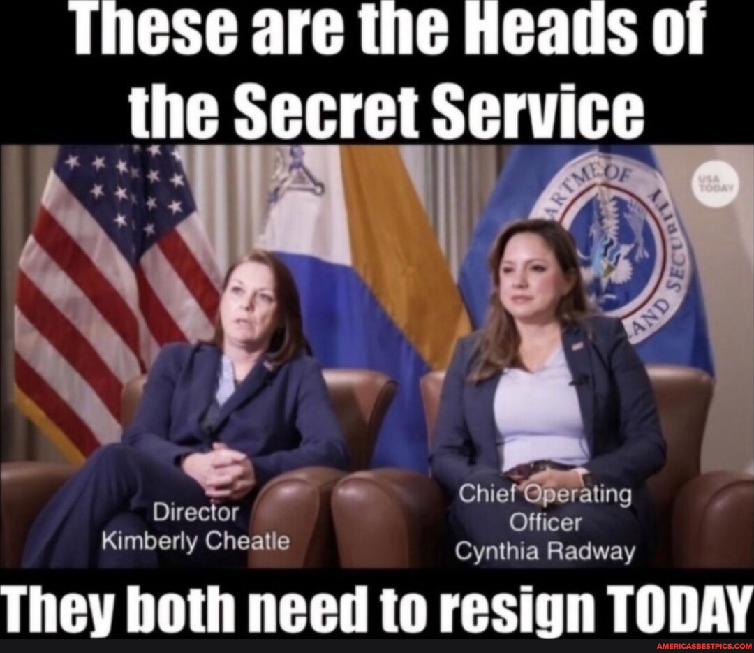 These are the heads of _the Secret Service Director Officer Kimberly ...