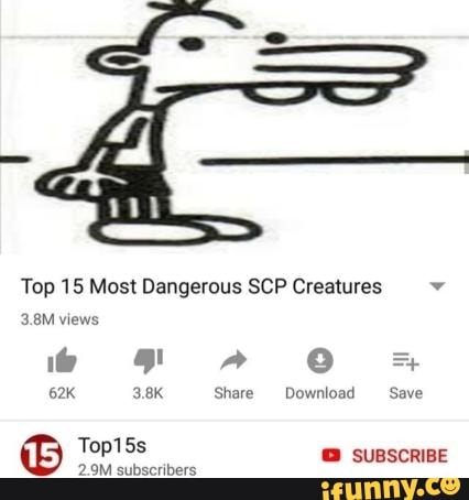 Top 15 Most Dangerous SCP Creatures ' - iFunny