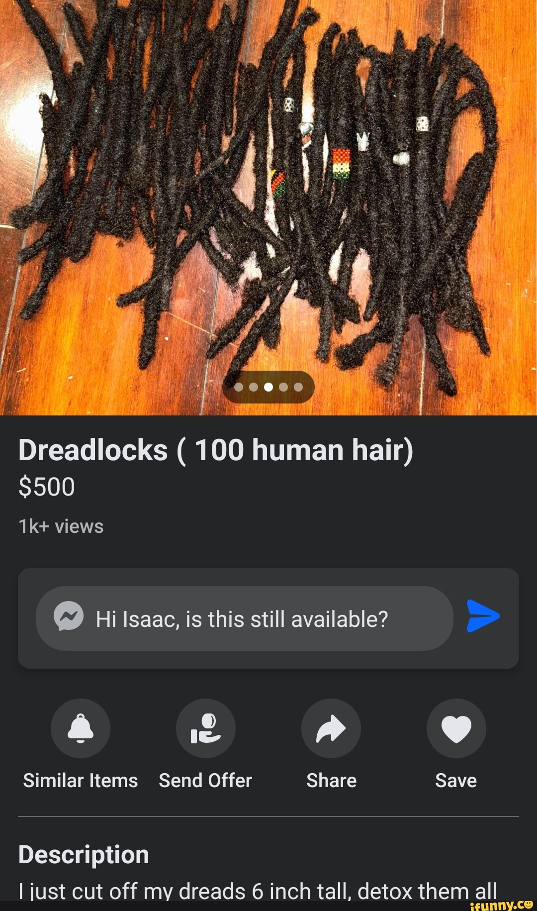 Dreadlocks memes. Best Collection of funny Dreadlocks pictures on iFunny