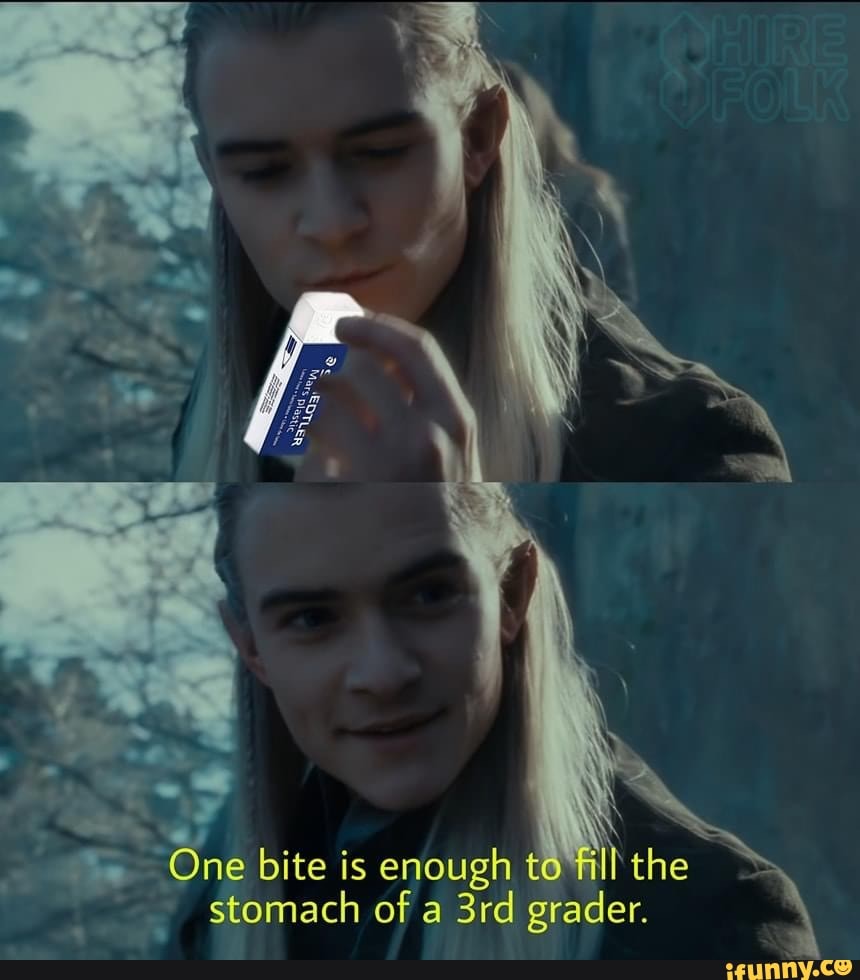 One bite is enough to the stomach of a grader. - iFunny