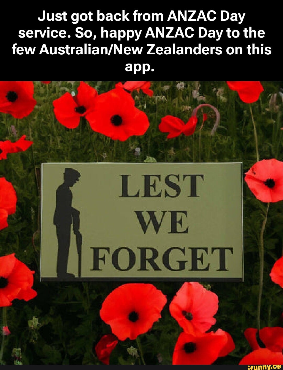 Anzac memes. Best Collection of funny Anzac pictures on iFunny
