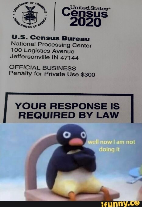 U.S. Census Bureau National Processing Center 100 Logistics Avenue ...