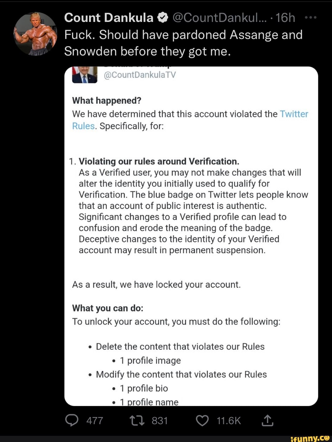 Verification memes. Best Collection of funny Verification pictures on ...