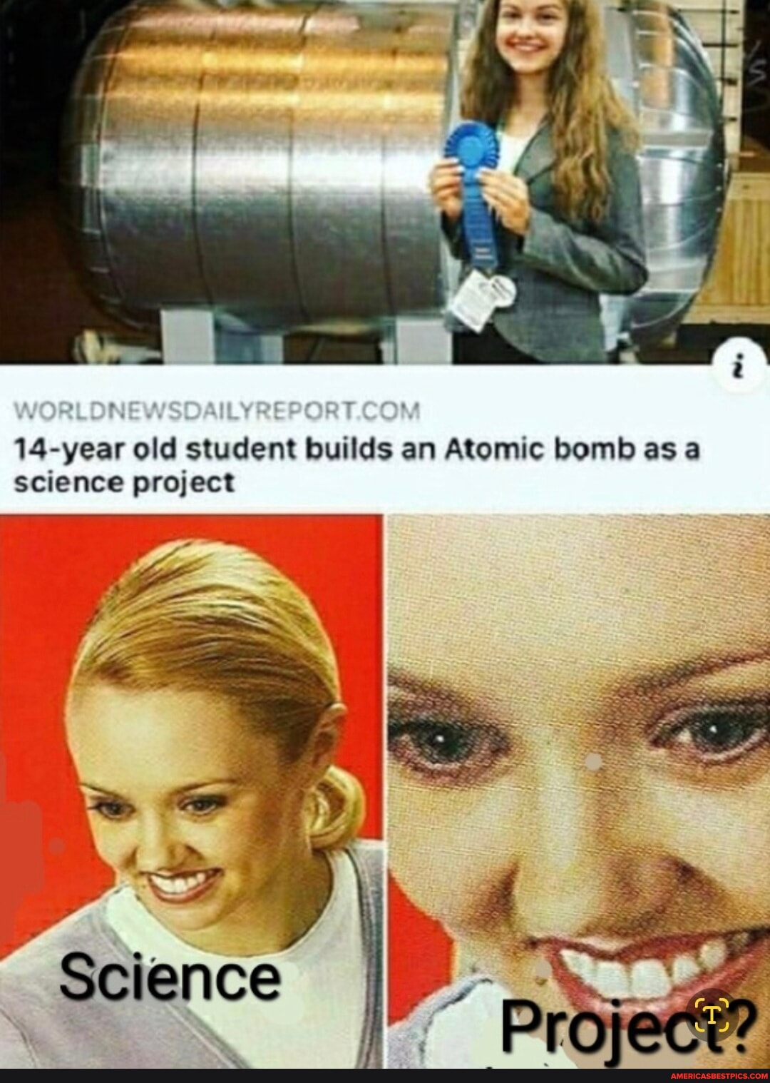 ON 14-year old student builds an Atomic bomb as a science project ...