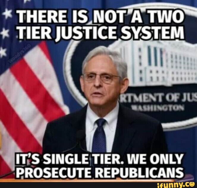THERE IS NOT A TWO TIER JUSTICE SYSTEM RTMENT OF JUS 1T'S SINGLE TIER ...