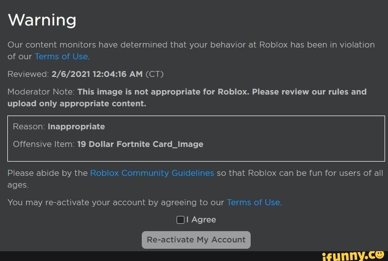 Warning Our content monitors have determined that your behavior at ...