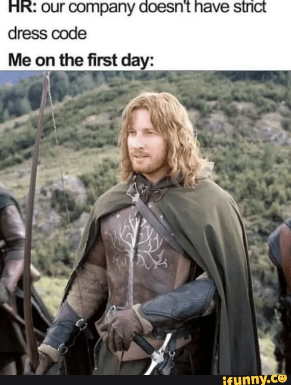 Office Dress Code Memes