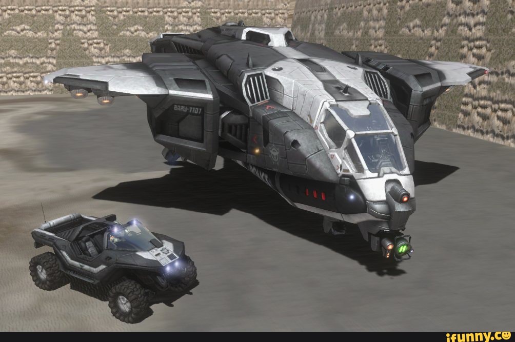 Halo - New Mombasa Police Warthog (To match the Pelican from ODST) - iFunny
