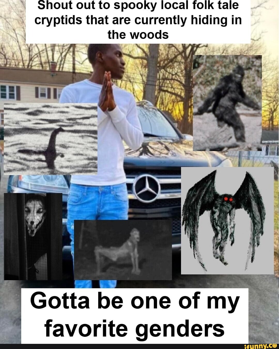 Shout out to spooky local folk tale cryptids that are currently hiding ...