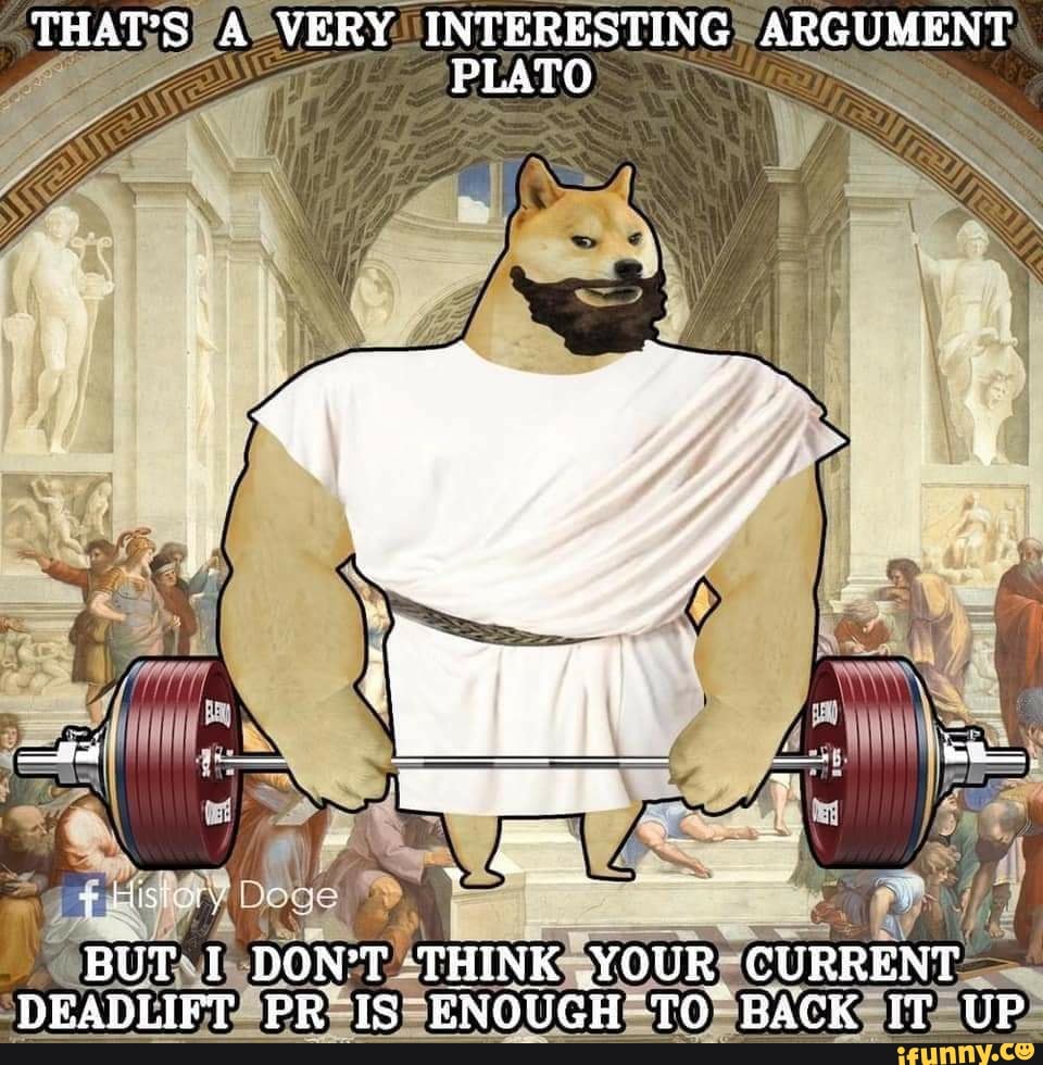 THAT'S A VERY INTERESTING ARGUMENT PLATO ss clistory BUT I DON'T 'THINK ...