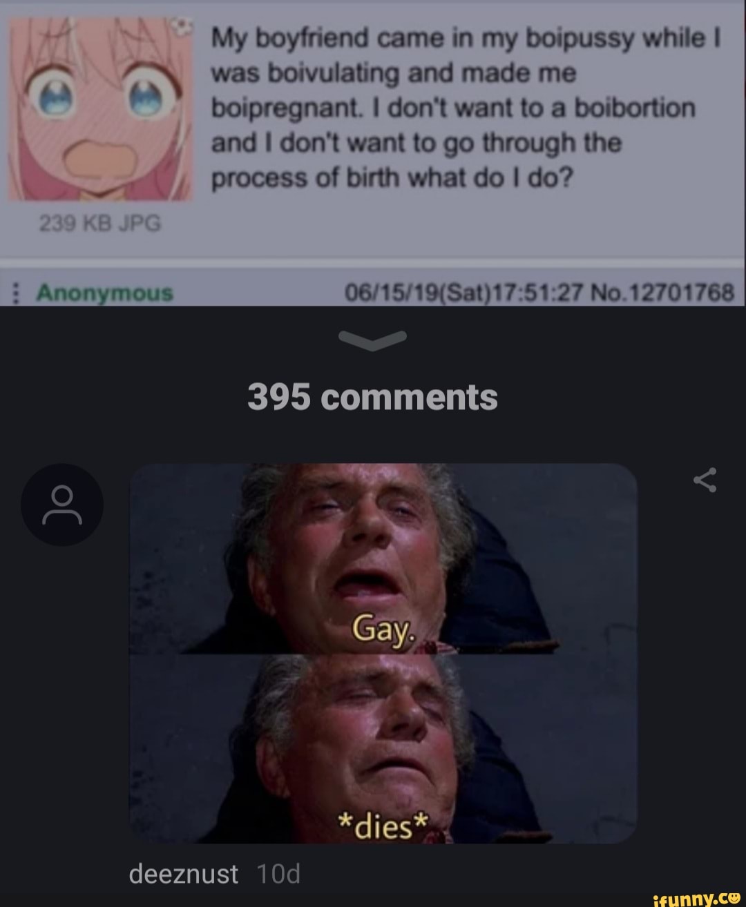 My boyfriend came in my boipussy while I was boivulating and made me ...