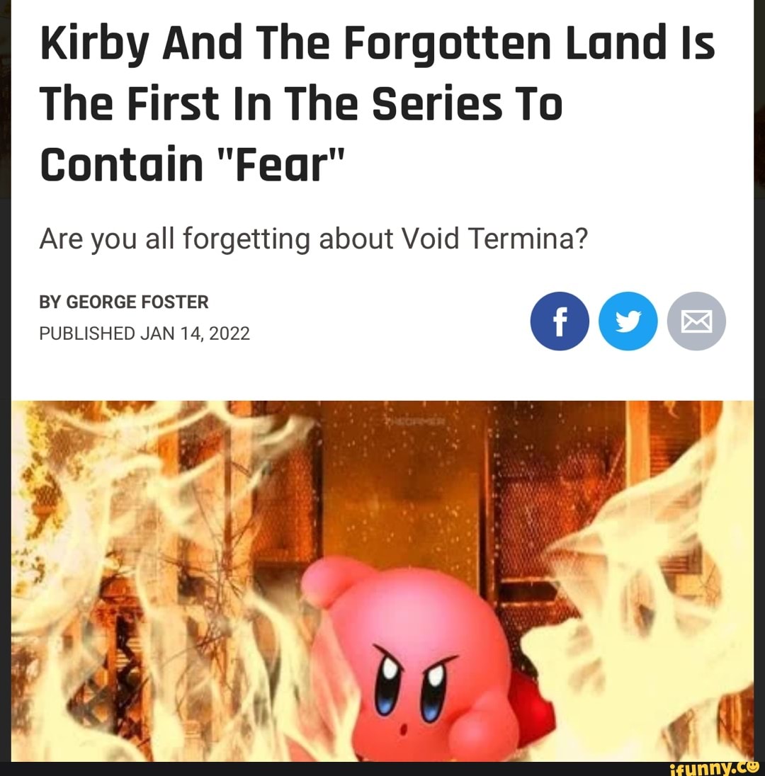 Kirby And The Forgotten Land Is The First In The Series To Contain ...