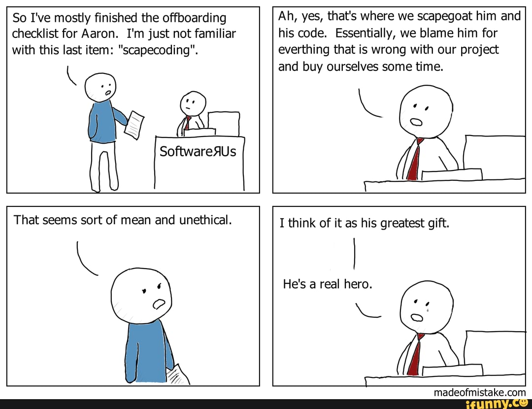 Offboarding memes. Best Collection of funny Offboarding pictures on iFunny