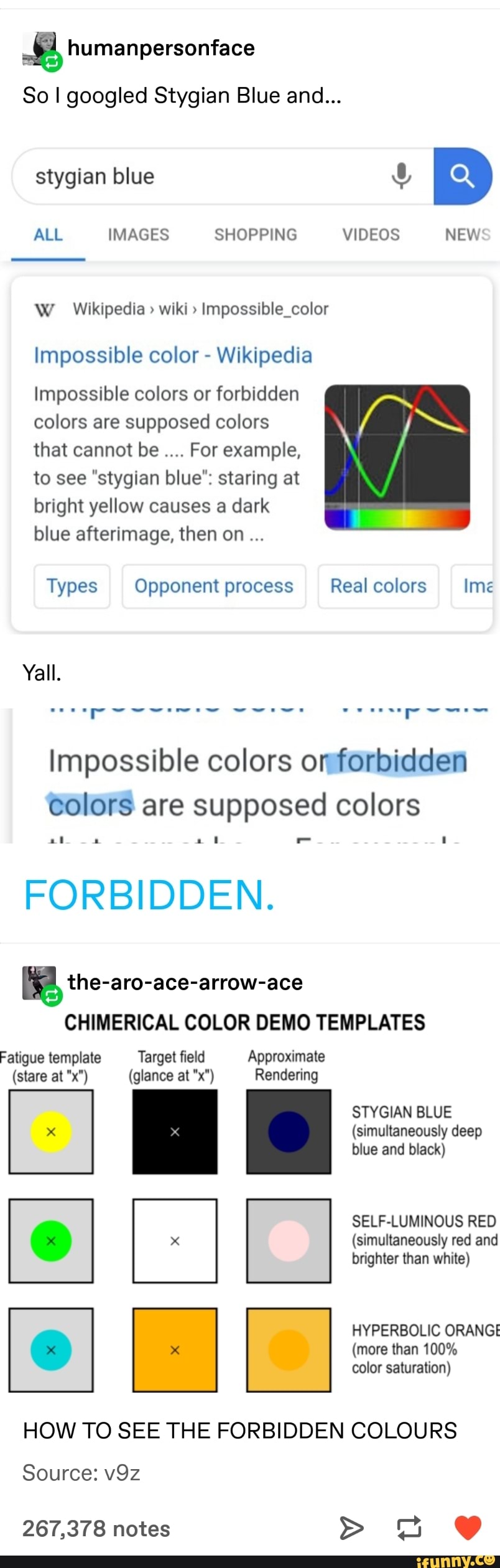 E humanpersonface So I googled Stygian Blue and... stygian blue W ...