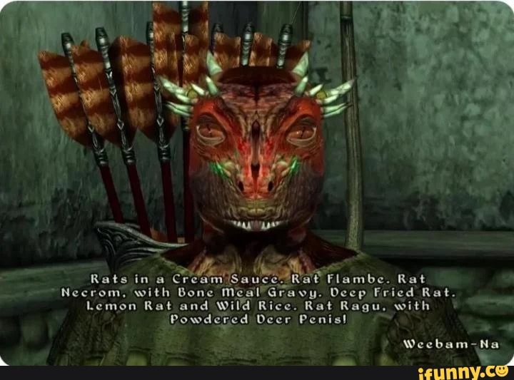 Rats ina Flambe. Rat ~Necrom, with Bone Lemon Rat and Wild Gravy. Ti ...