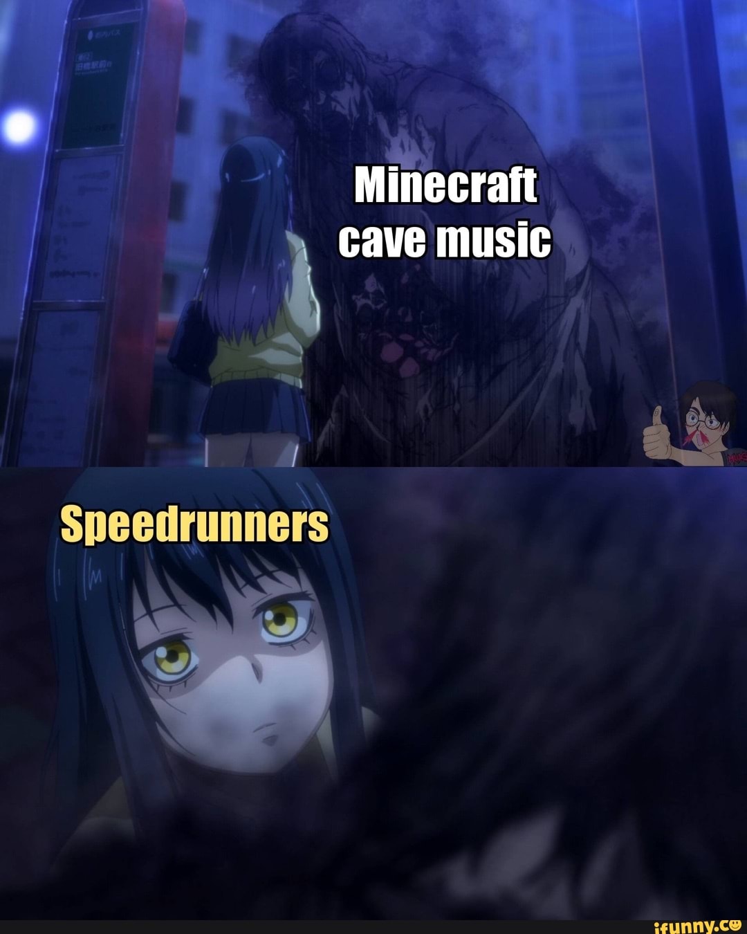 Cave music Minecraft - iFunny