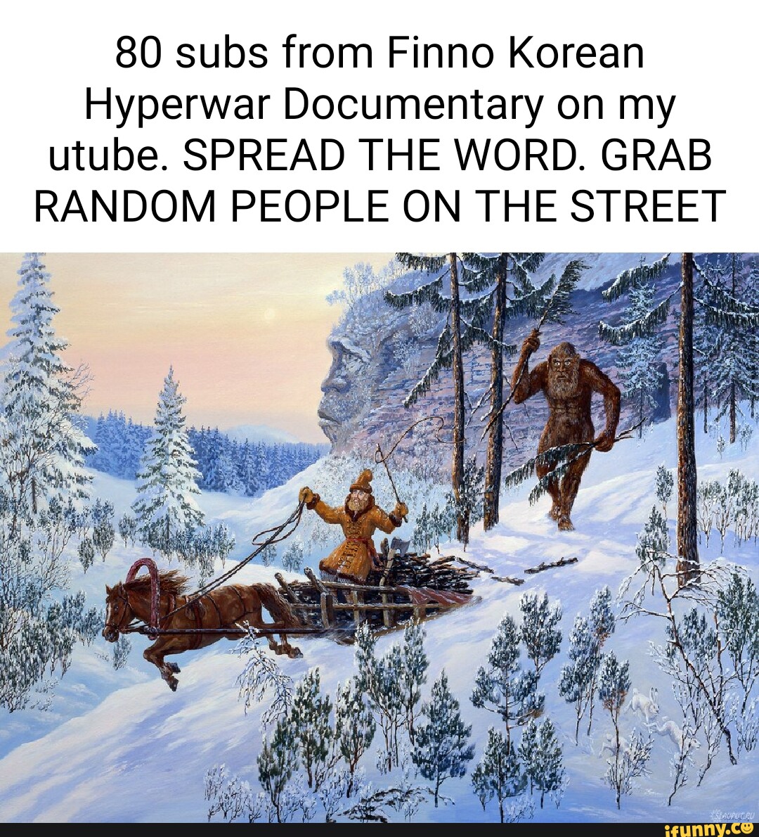 80 subs from Finno Korean Hyperwar Documentary on my utube. SPREAD THE ...