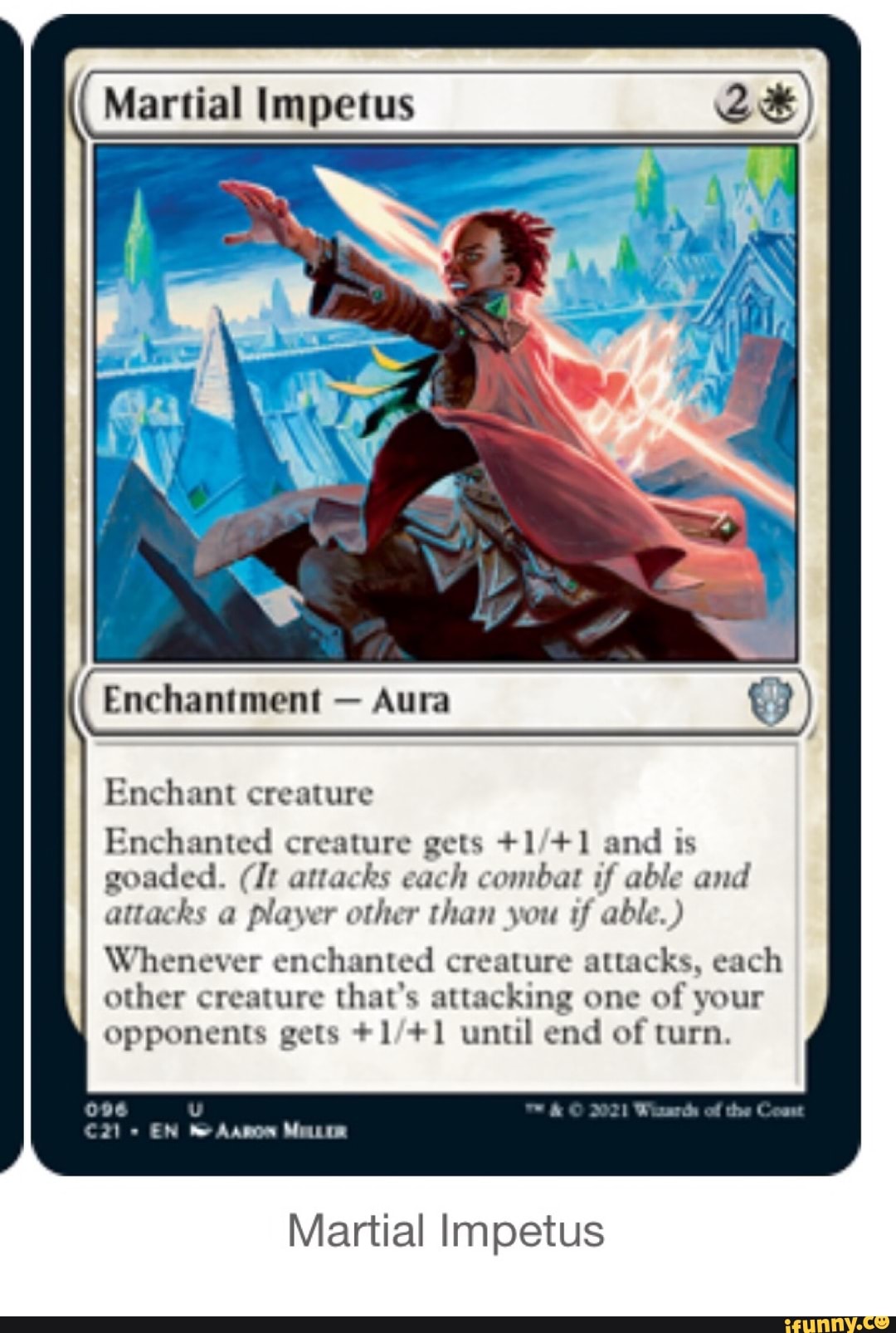 Martial Impetus Enchantment - Aura Enchant creature Enchanted creature ...