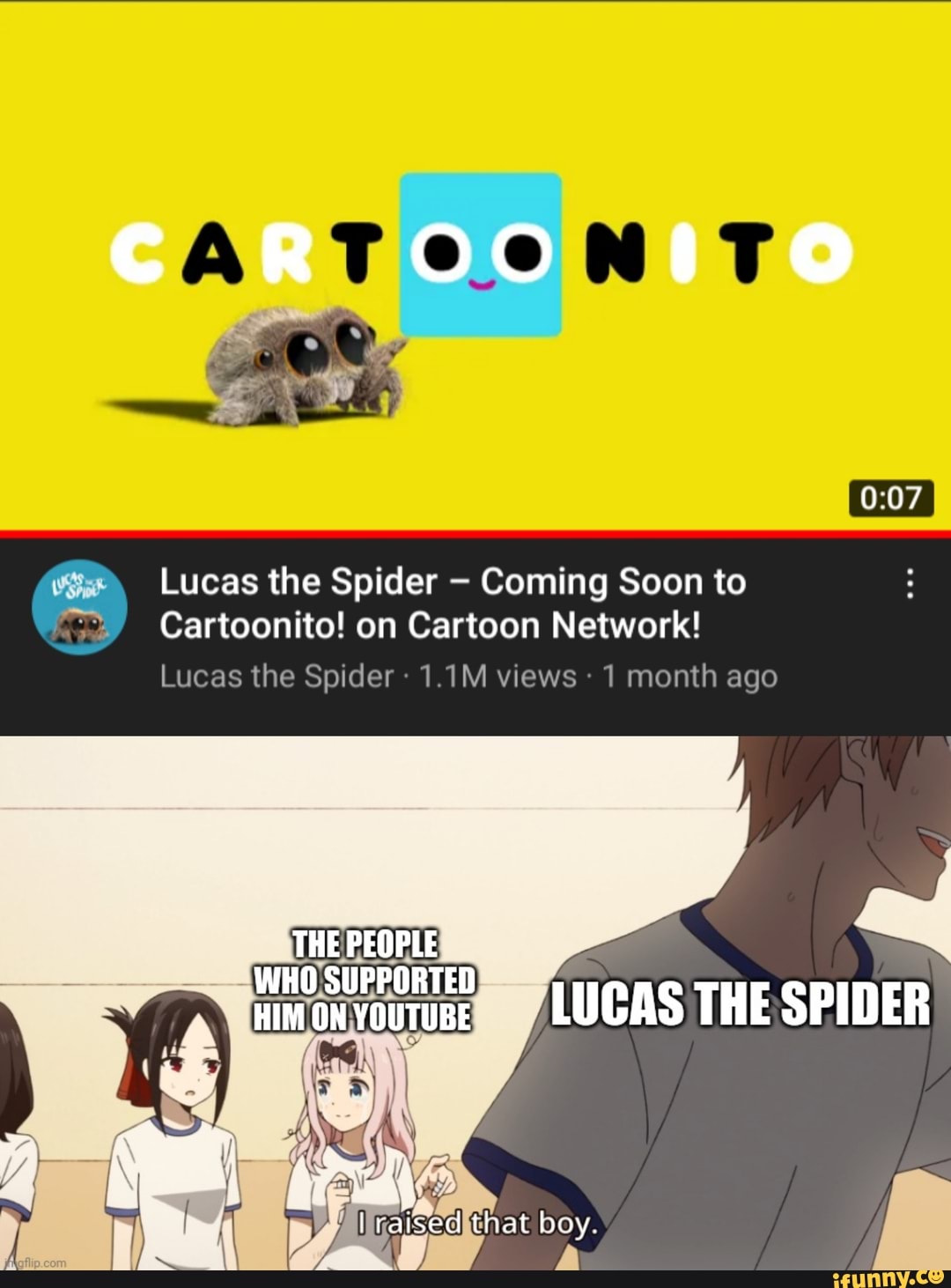 OO Lucas the Spider Coming Soon to Cartoonito! on Cartoon Network ...