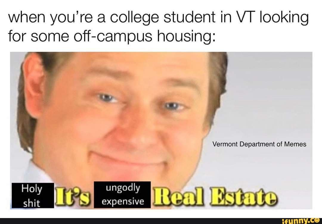 Lmao good luck affording a burlington apartment, bozo… . . . # ...