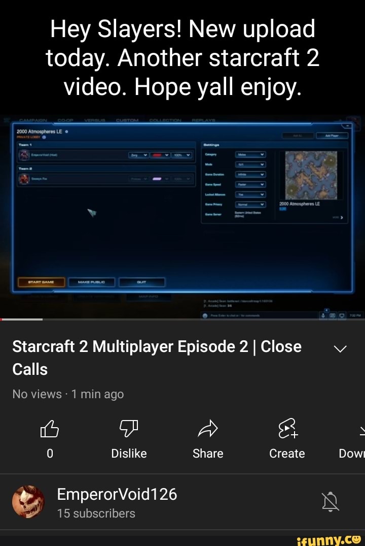 Starcraft_2 memes. Best Collection of funny Starcraft_2 pictures on iFunny