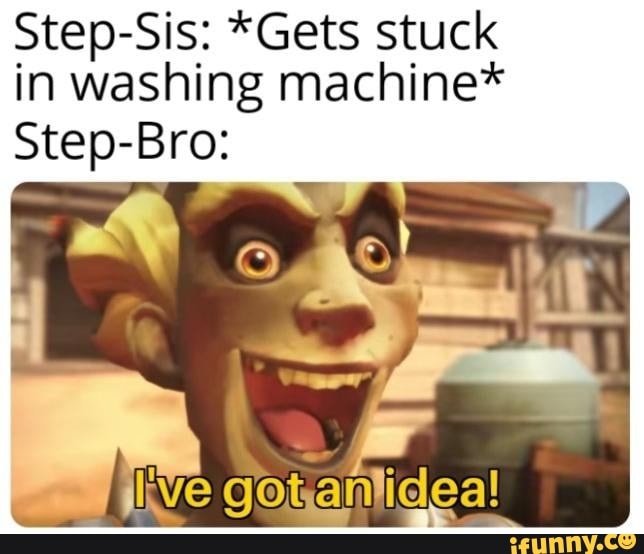 Step Sis Gets Stuck In Washing Machine Step Bro Ifunny