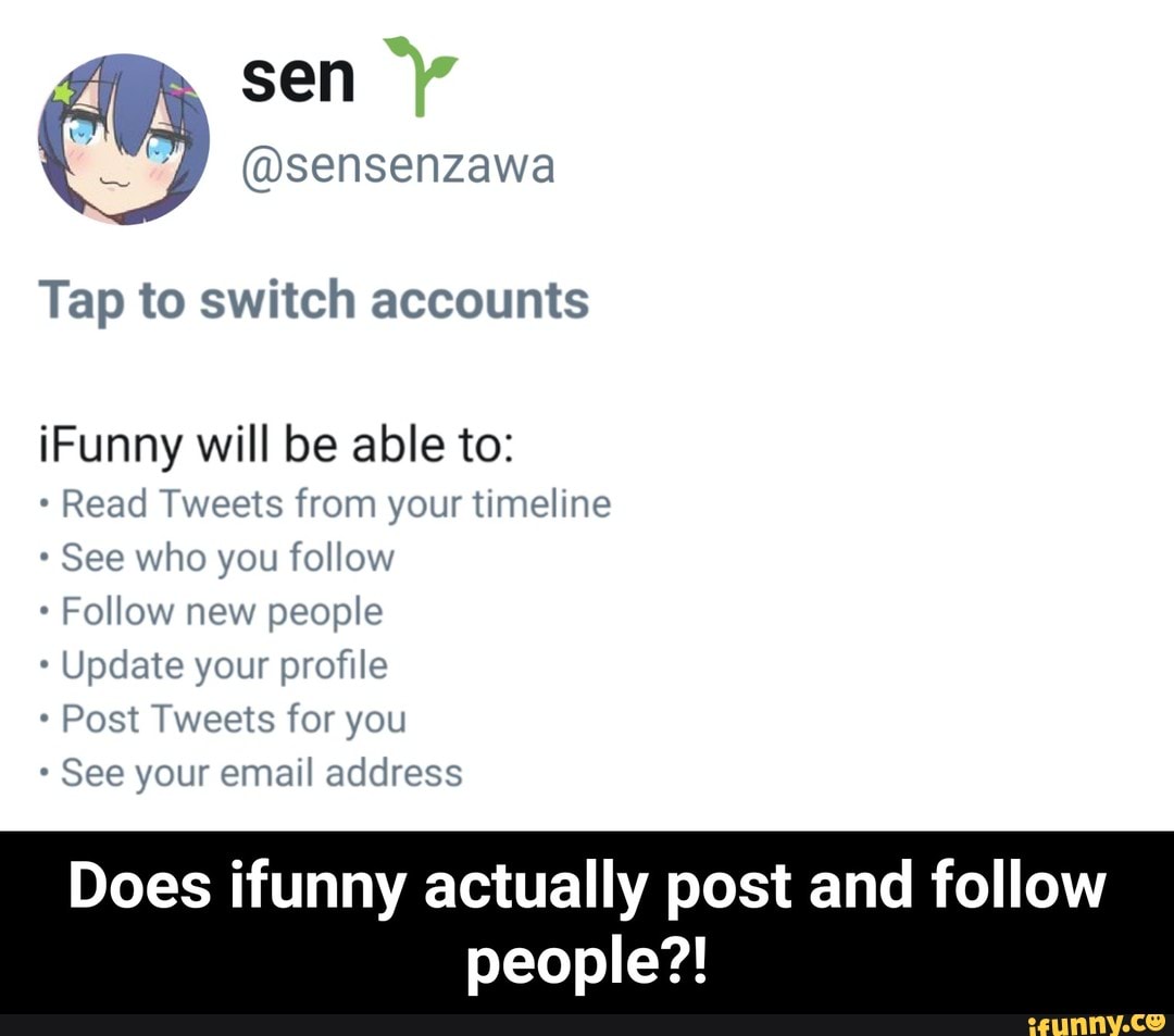 Does ifunny actually post and follow people?! - iFunny