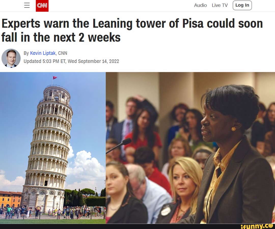 Audio Live TV Log in) Experts warn the Leaning tower of Pisa could soon ...