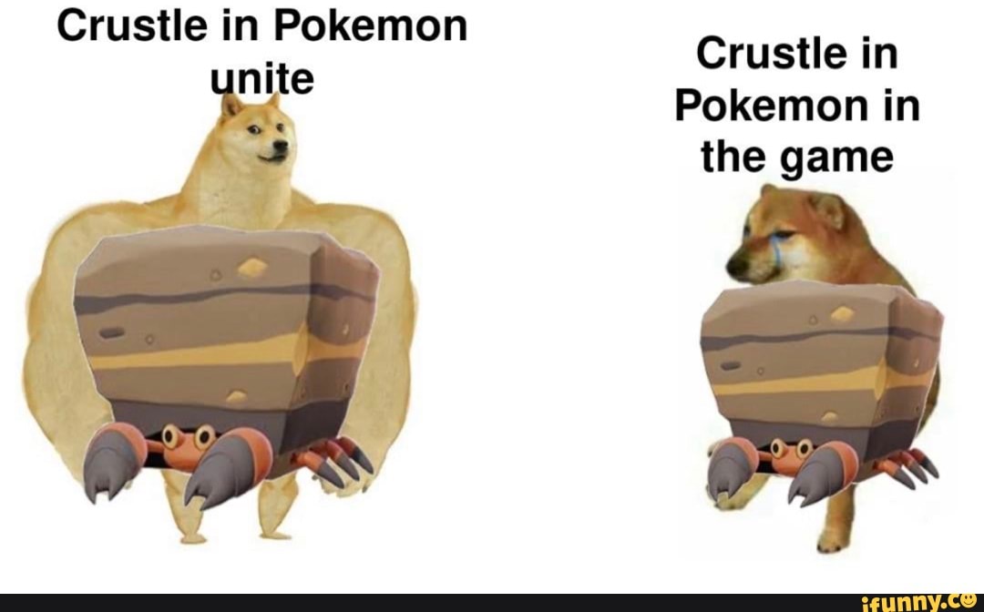 Crustle in Pokemon Crustle in Pokemon in the game - iFunny