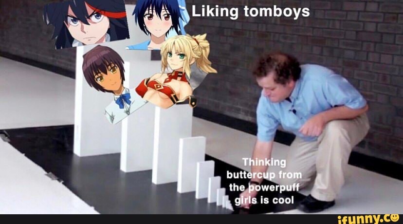 Liking tomboys Thinking buttercup from the powerpuff girls is cool - iFunny