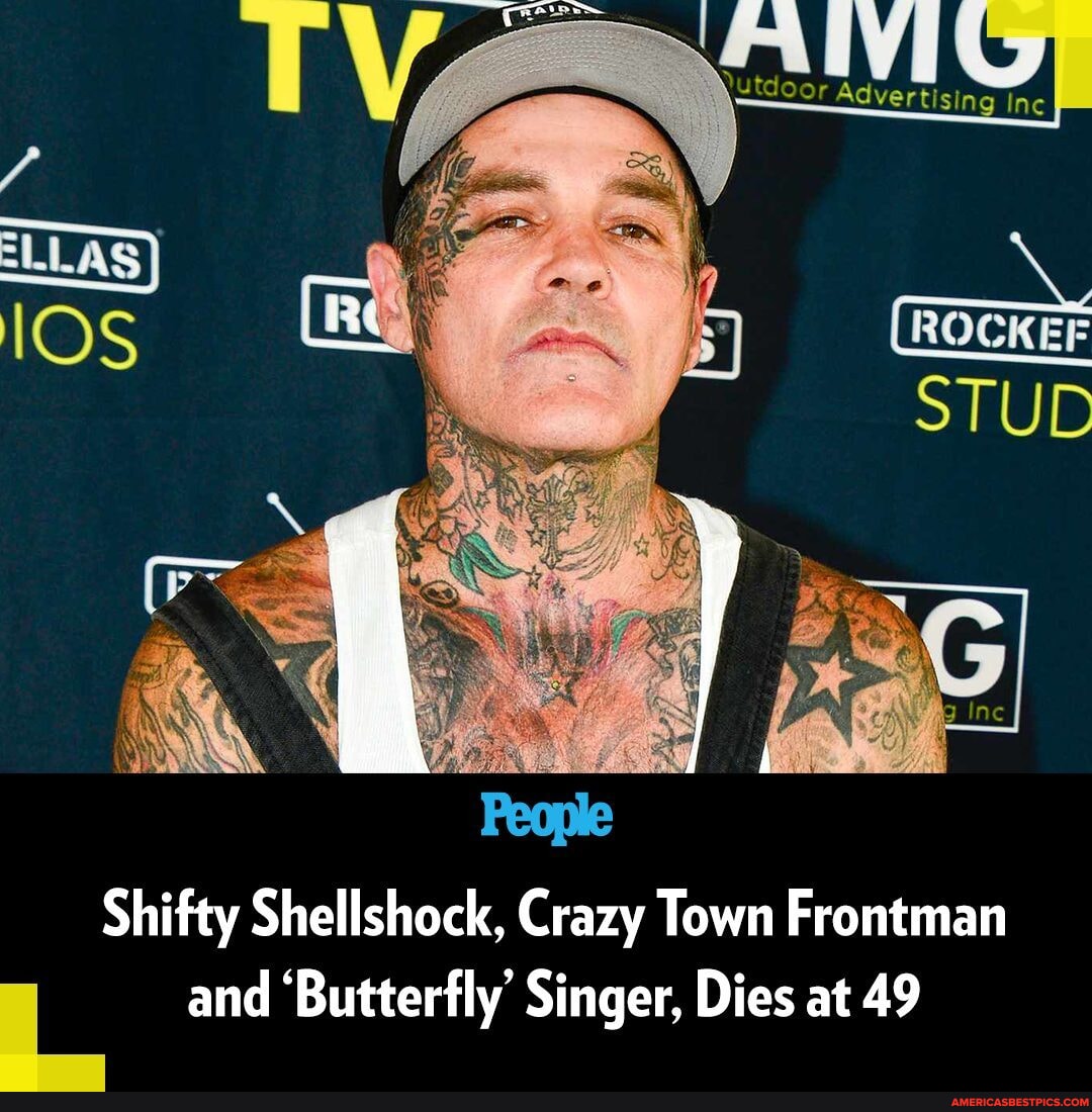 Shifty Shellshock, the frontman of Crazy Town, has died at the age of ...