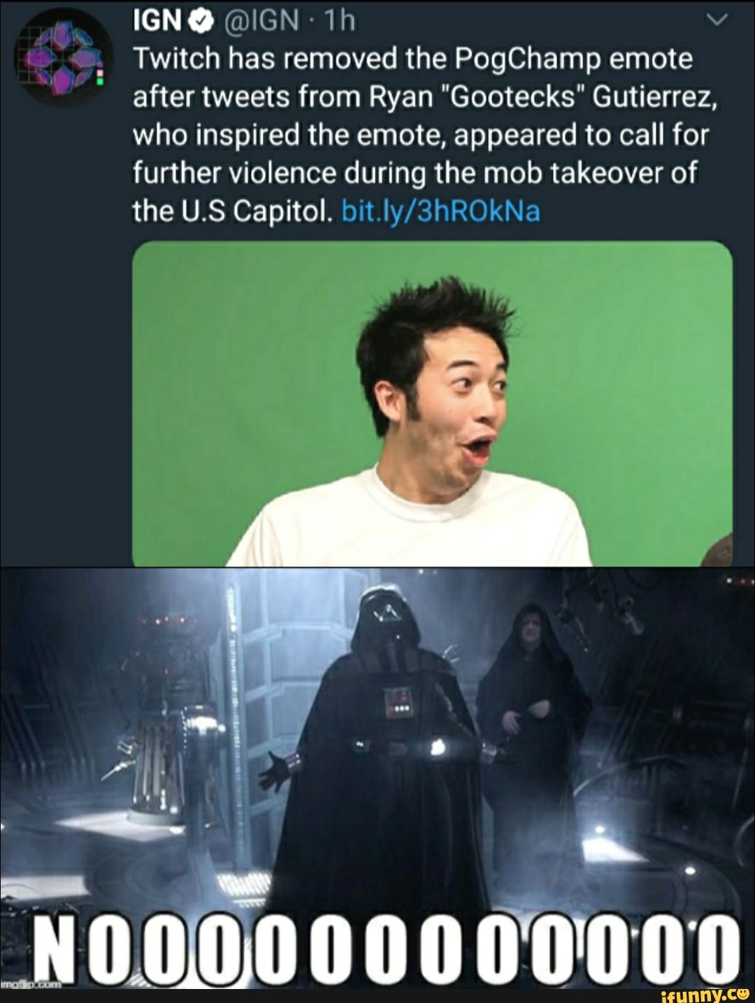 IGN @ @IGN th Twitch has removed the PogChamp emote after tweets from ...