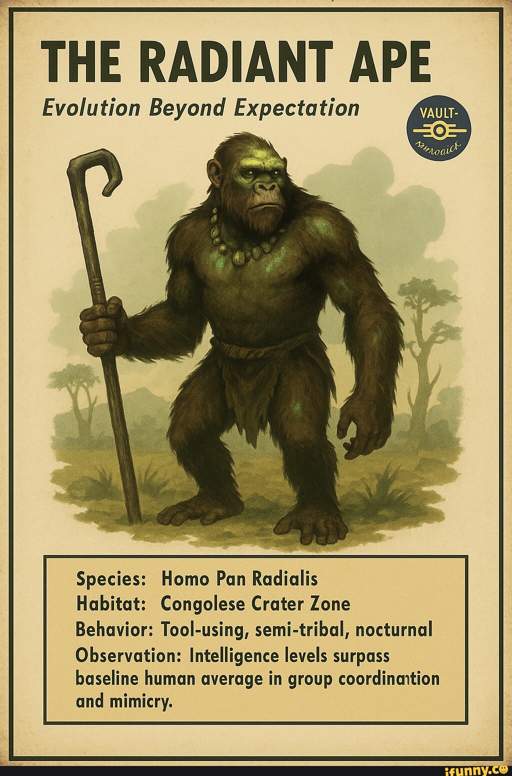 THE RADIANT APE Evolution Beyond Expectation Species: Homo Pan Radialis ...