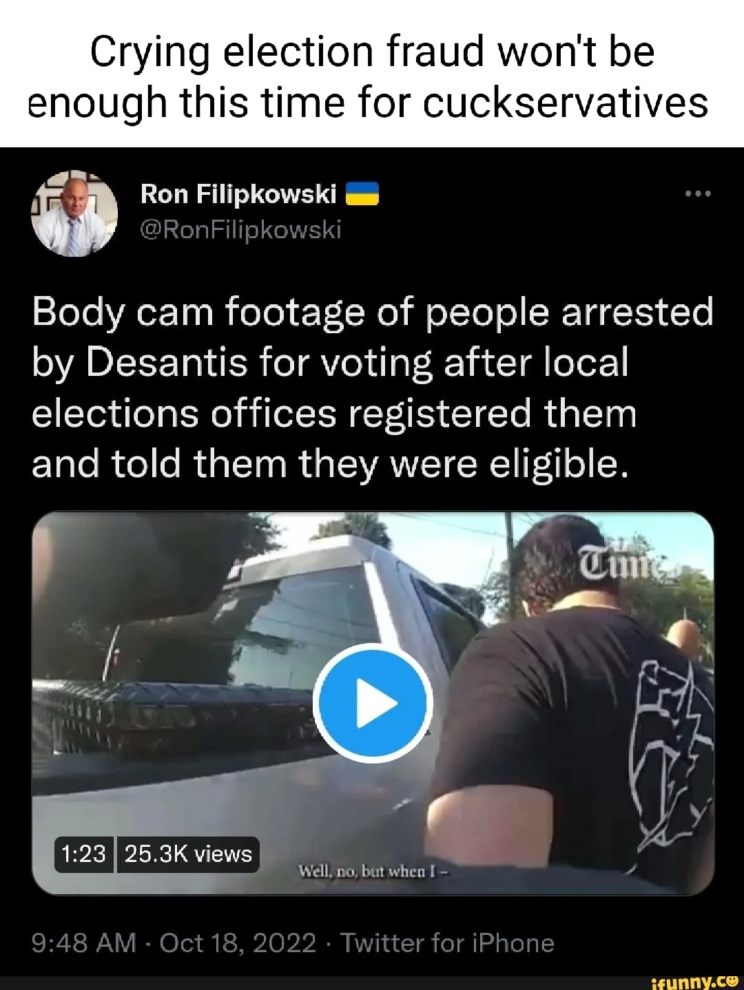 Crying election fraud won't be enough this time for cuckservatives ...