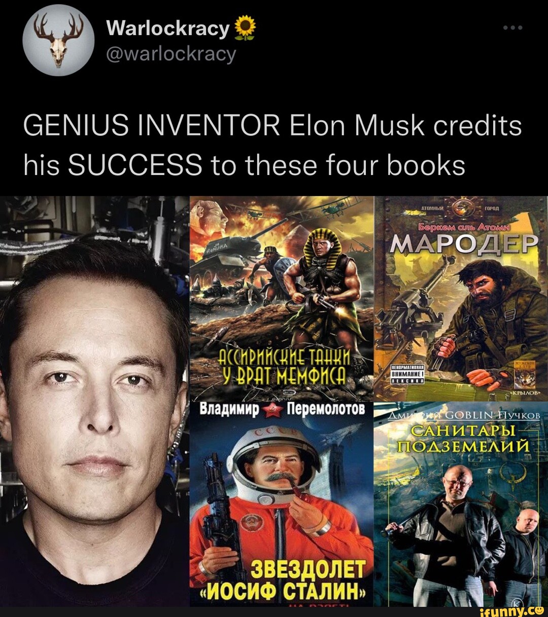 GENIUS INVENTOR Elon Musk credits his SUCCESS to these four books LAb ...