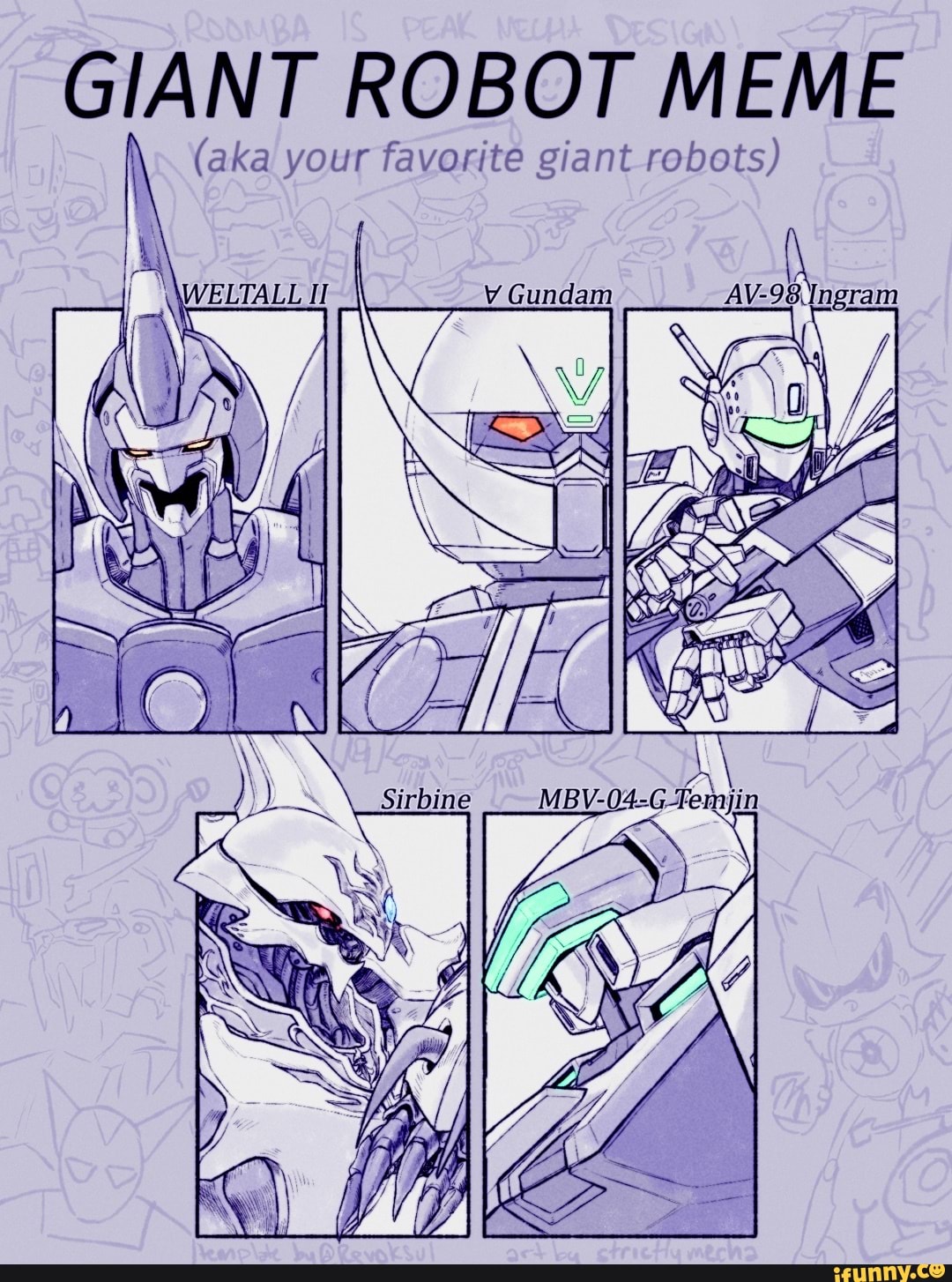 GIANT ROBOT MEME (aka your favorite giant robots) MBV-04-G - iFunny