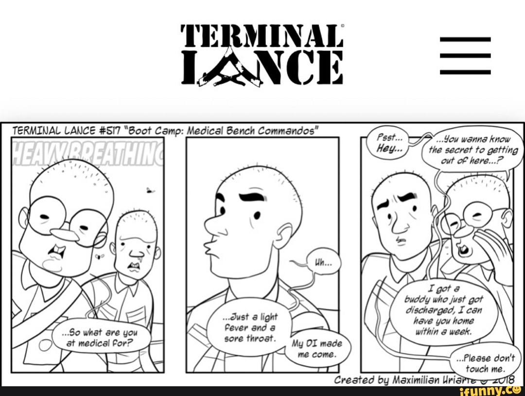 TERMINAL LANCE e PI TERMINAL LANCE 4517 "Boot Camp: Medical Bench ...