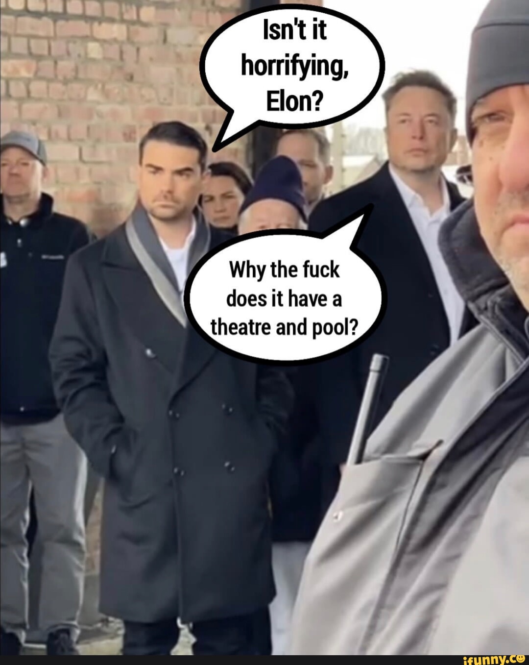 Isn't it horrifying, Elon? Why the fuck does it have a theatre and pool ...