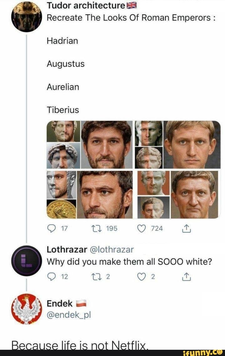 Tudor architecture Recreate The Looks Of Roman Emperors : Hadrian ...