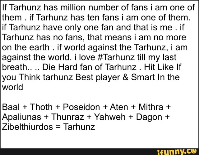 Tarhunz memes. Best Collection of funny Tarhunz pictures on iFunny