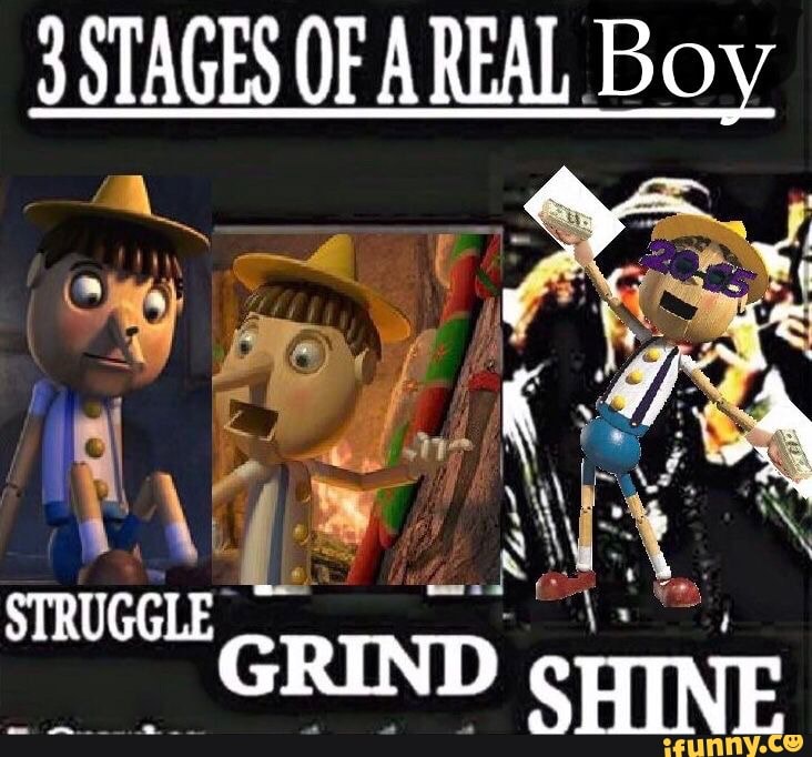 3 STAGES OF AREAL Boy - iFunny
