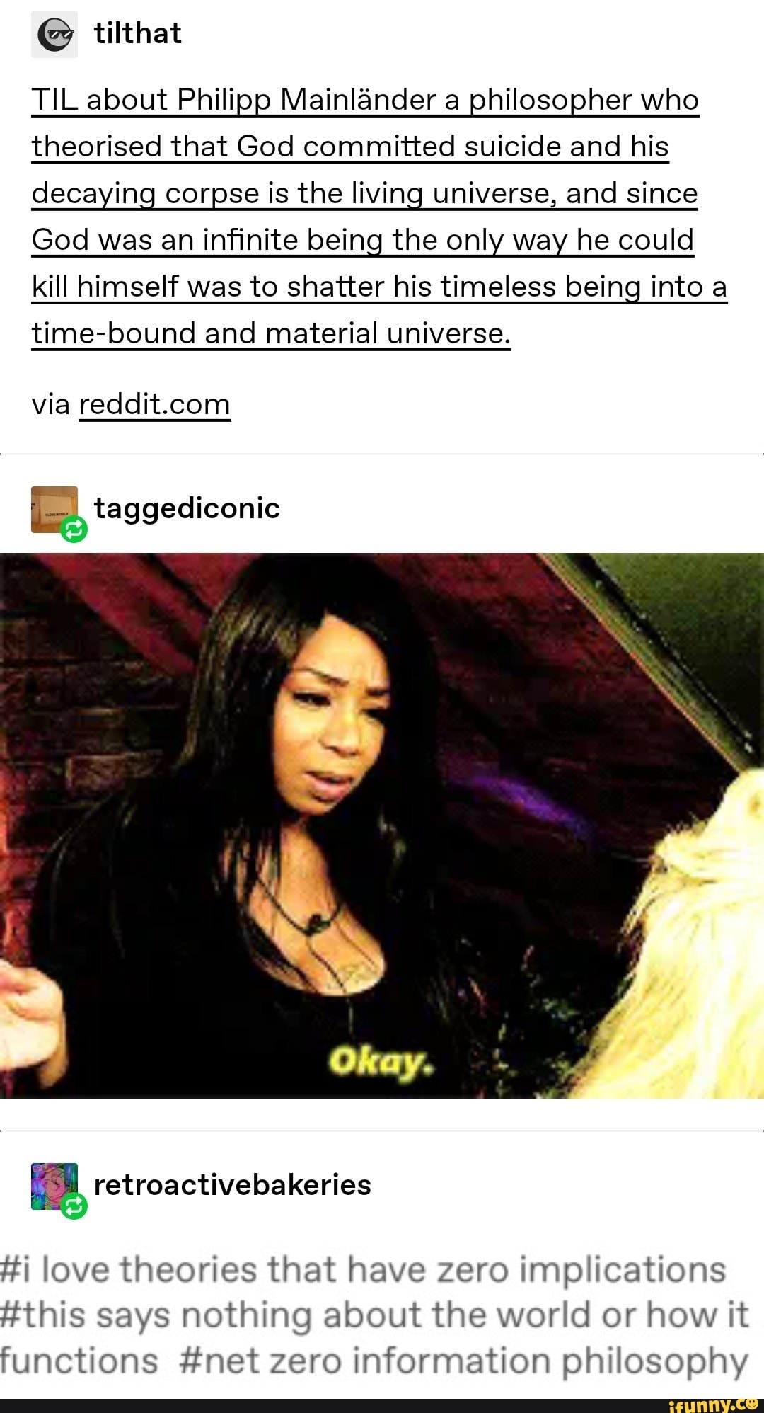 Tilthat TIL about Philipp Mainlander a philosopher who theorised that ...